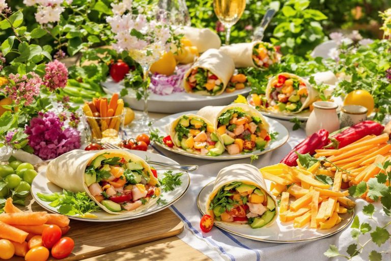 10 recettes de wraps irrésistibles pour un apéritif convivial entre ...